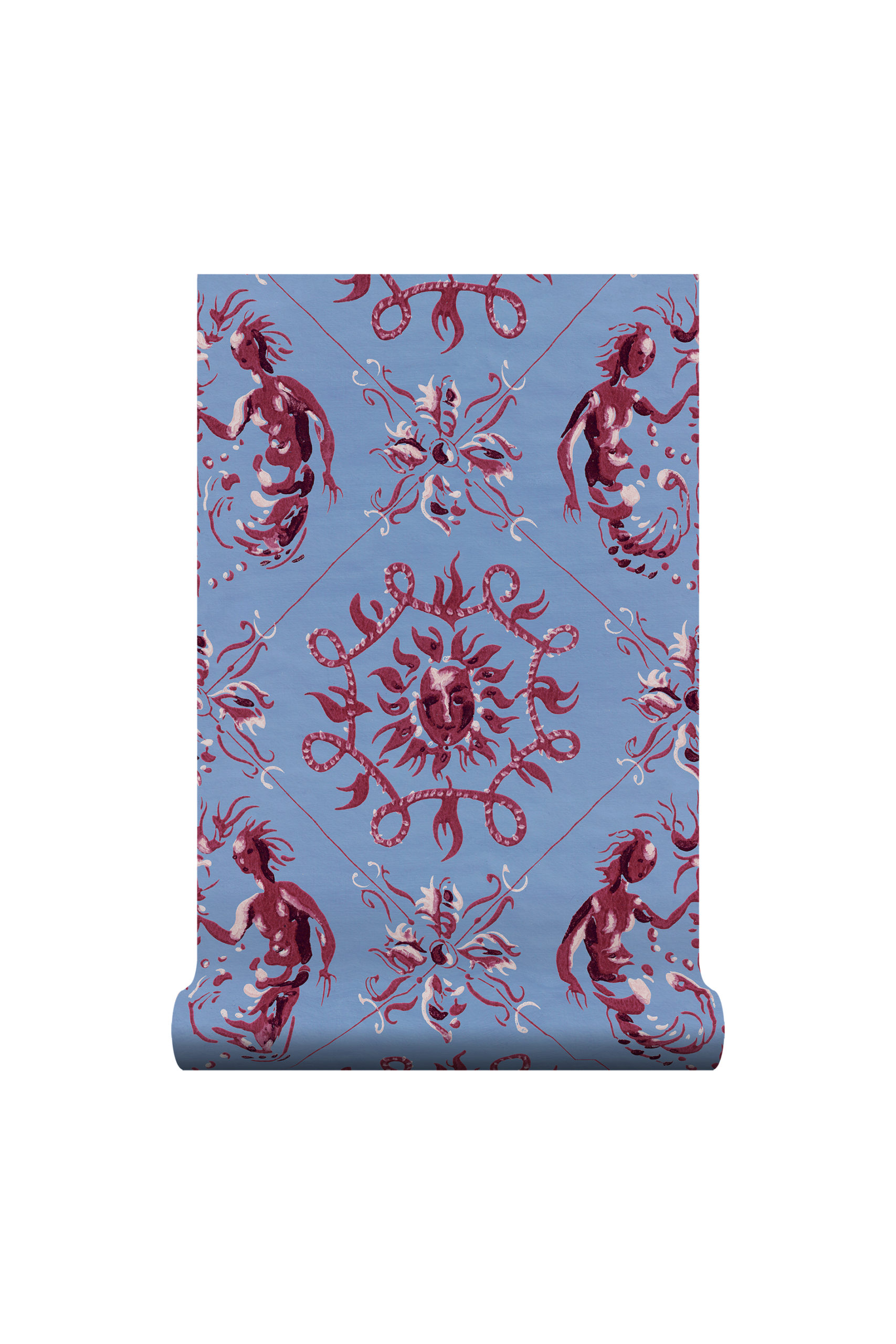 Syreni Coral Wallpaper • Wildmore