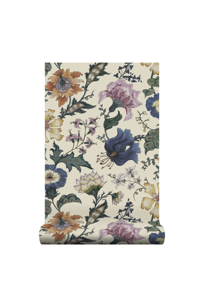 Floreo Off White Wallpaper • Wildmore