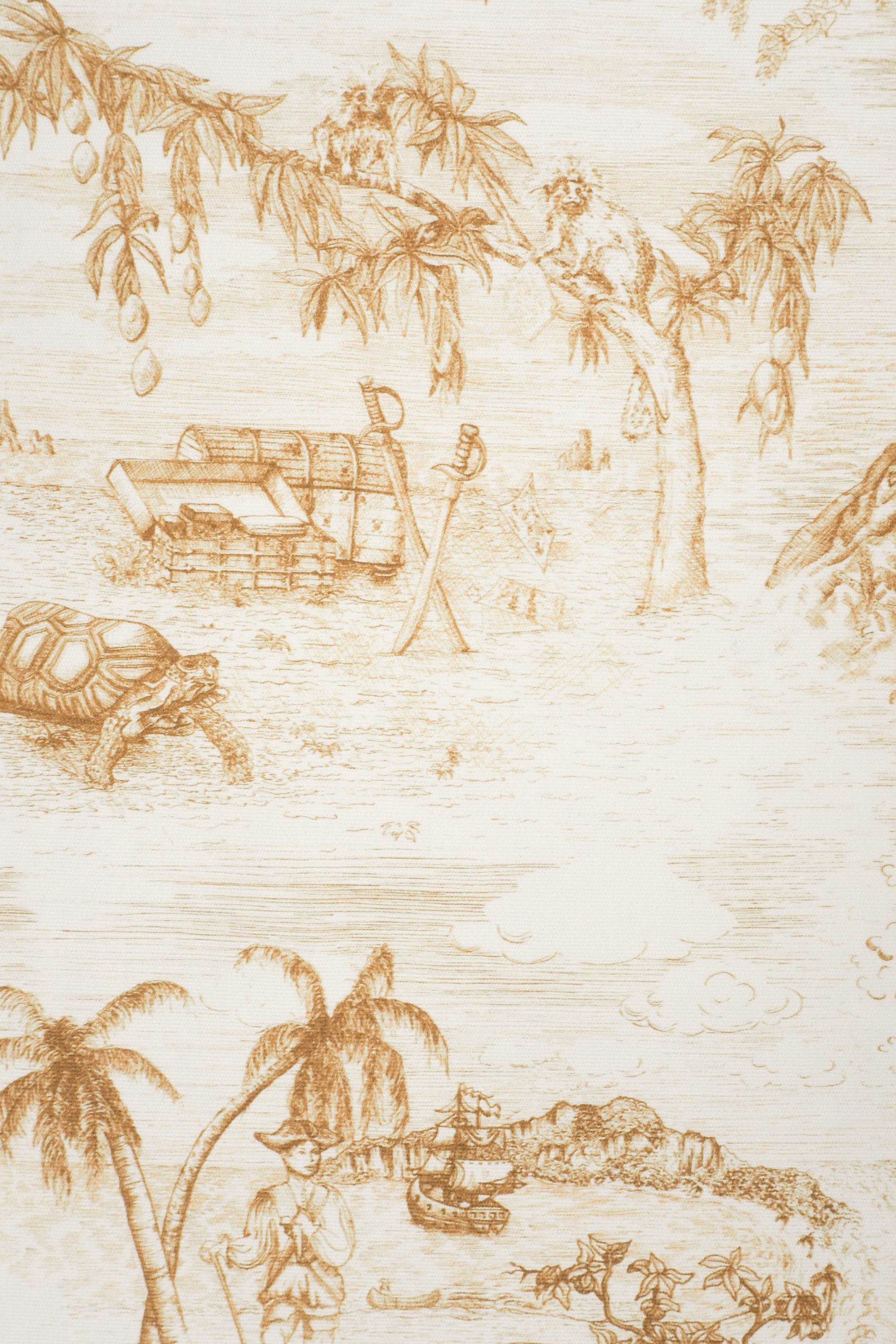 Navigo Gold Fabric Sample • Wildmore
